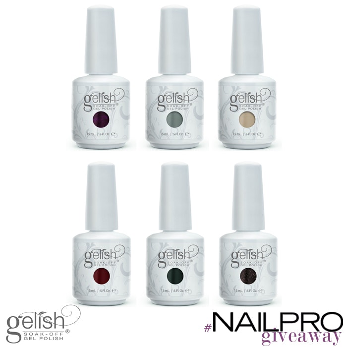 Giveaway Win The Gelish Get Color Fall Collection Nailpro
