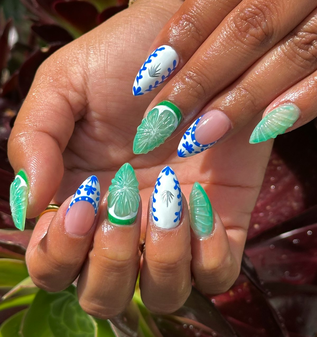 How To Lime Clase Azul Gel X Nails Nailpro